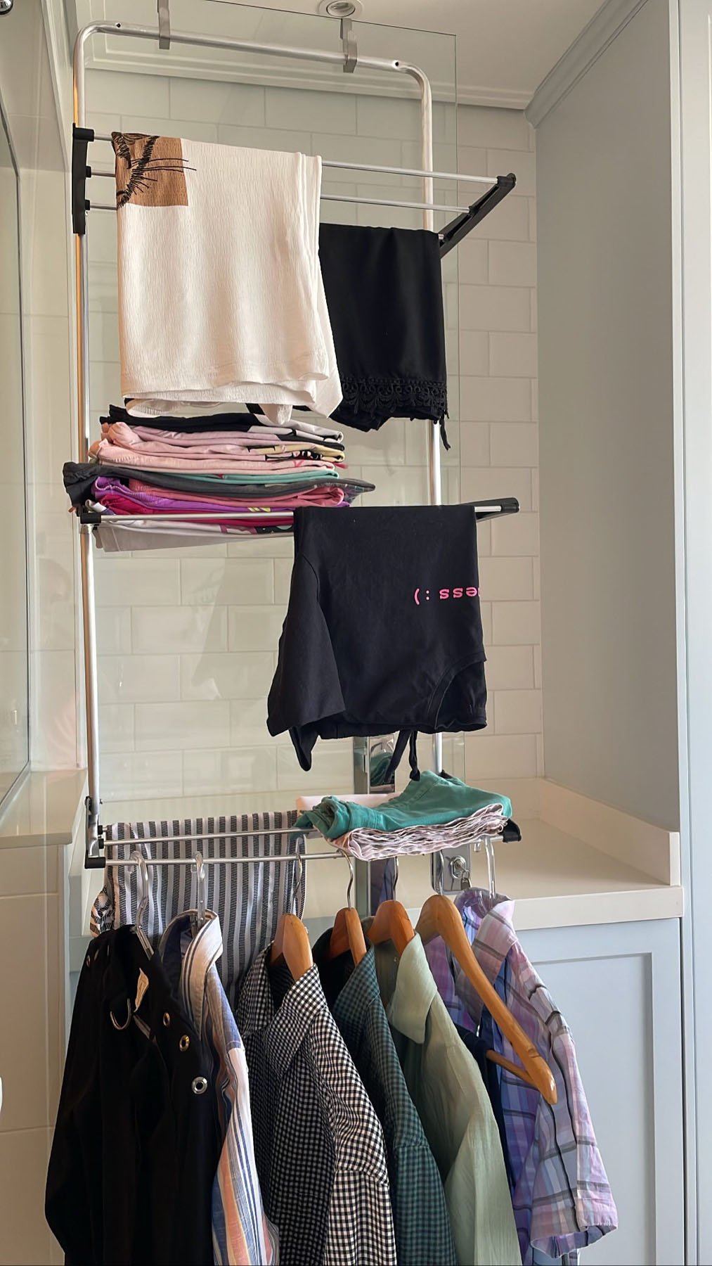 Varal Versátil em Alumínio Mahil